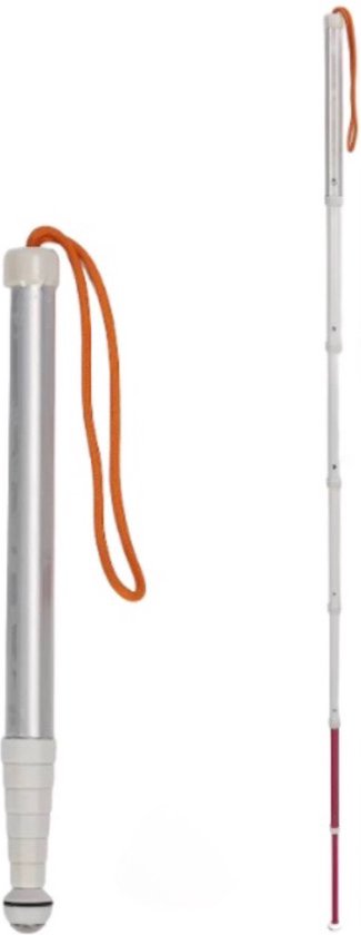 Wandelstok voor Blinden - blindenstok-blindengeleidestok-... | bol
