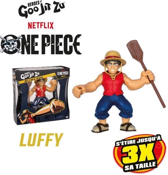 Moose Toys One Piece Goo Jit Zu Stretch Figure Legendary Luffy 11 cm ...