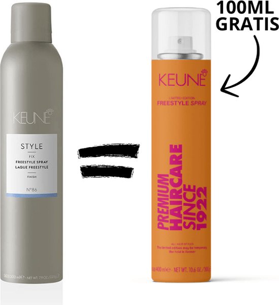 Keune Style - Freestyle Spray - 2 x 300 ml | bol