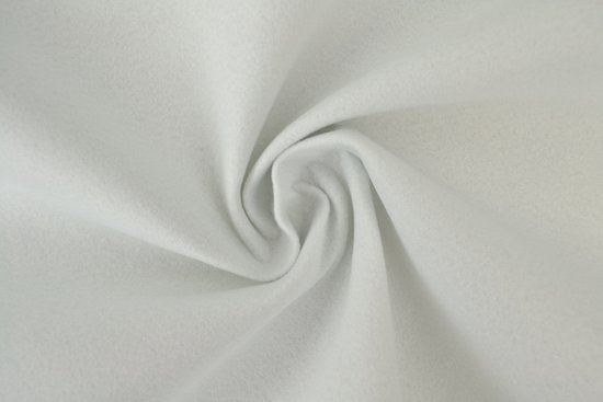Vilt stof - 1mm dik vilt - 1 meter - Per meter - Wit | bol