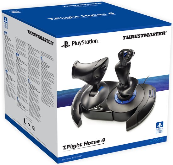 Thrustmaster T.Flight Hotas 4 - Flight stick voor PS5, PS4 & PC ...