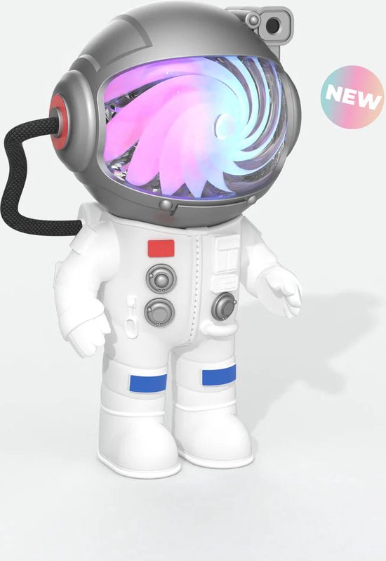 MOB Nachtlamp Astronaut Stellar Light Sterrenhemel Projector | bol