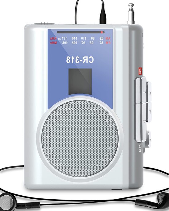 Discman - Diskman – Draagbare Cassette Speler - Compacte Walkman Met ...