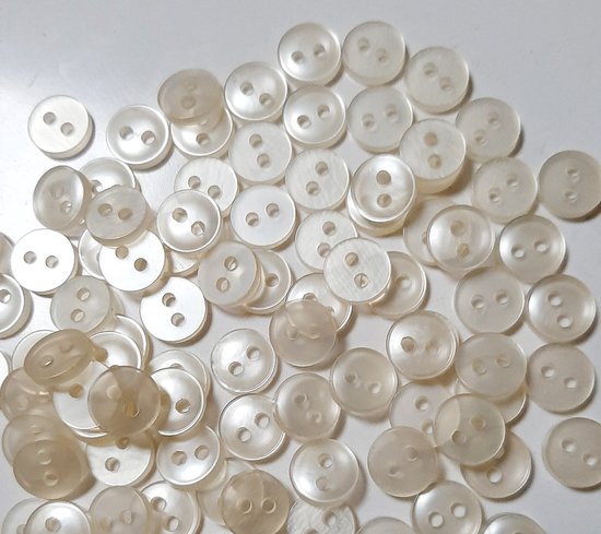 20 button down knoopjes - 8mm - kleinste knoopjes voor kraag en manchet ...