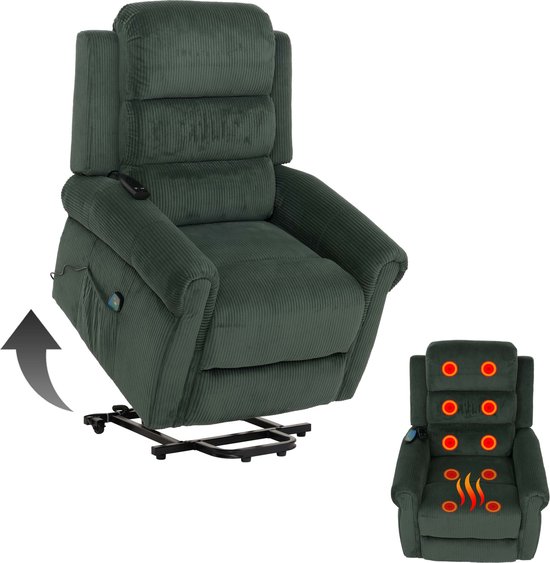 Cosmo Casa - Relaxfauteuil - TV Fauteuil met Verstelbare Functie ...