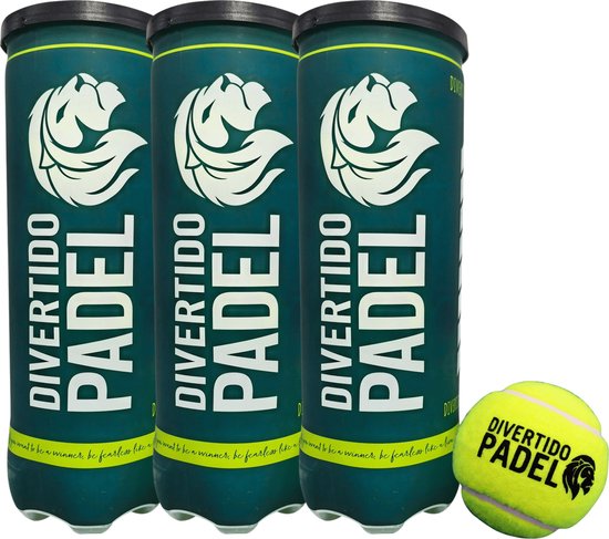 Padelballen - 3 blikken (9 stuks) | bol