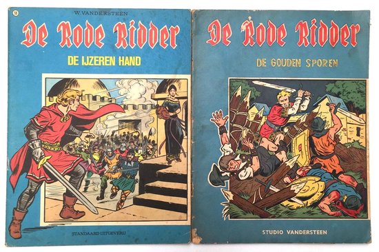 De Rode Ridder Stripboeken - nummer 2 en 59, geen | 8717228688034 ...