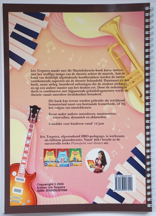 Muziektheorie werkboek - akkoorden - oefenen - noten lezen - met audio ...