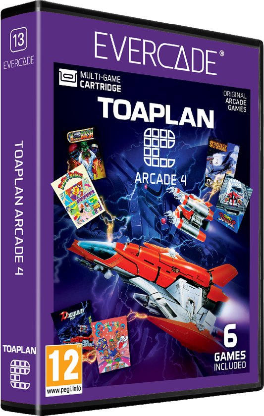 Evercade - Toaplan Arcade - cartridge 4 (6 games) | Games | bol