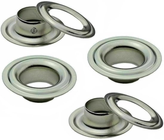 Equivera zeilringen 16 mm - zeilogen - nestelringen - zeilringen rvs | bol