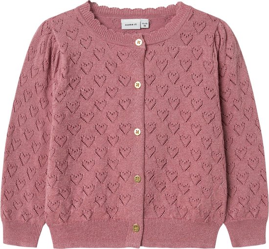 Name It mini meisjes vest RIGLITTER Mauve Orchid Regular Fit | bol