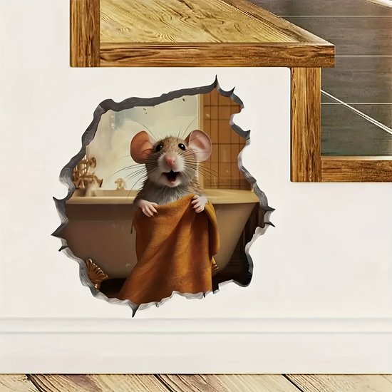 Muursticker - Sticker - Kinderkamer - Woonkamer - Badkamer - Schattige ...