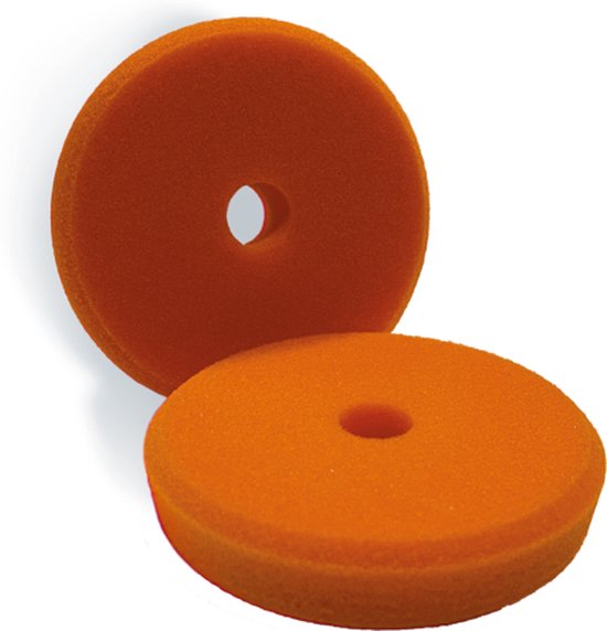 Autochem One Step Polijstpad - Orange Fine Cut 75/90 | bol