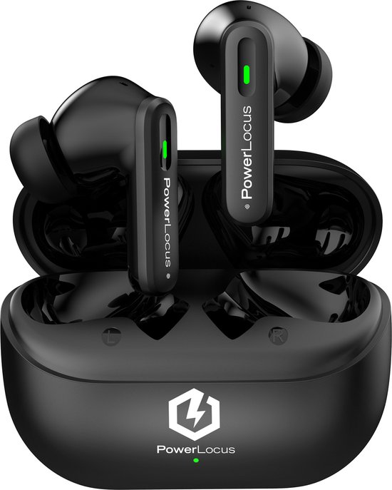 PowerLocus Fit Draadloze Oordopjes - Active Noise Cancelling ...