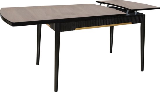 De Sfeer - Keukentafel - Eetkamertafel - EetTafels - Inklapbaar - Hazar ...