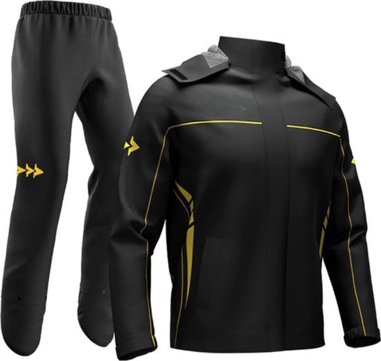 Motorfiets regenpak voor heren en dames - Waterdicht fiets regenkleding ...