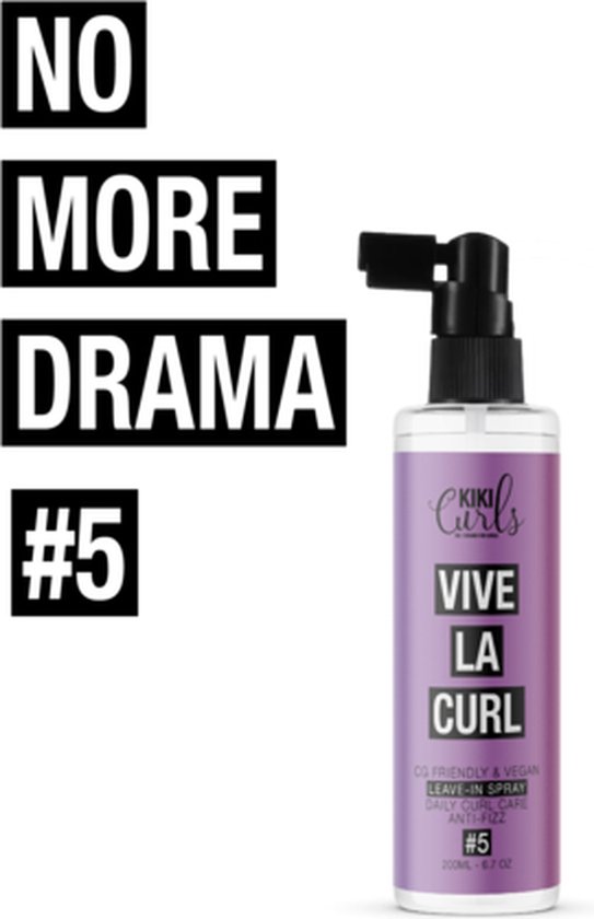 Kiki Curls #5 Vive La Curl Leave-in Spray 200ml | bol