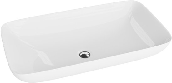 LAVITA® Opzetwastafel TORO Rechthoekig Keramische Wastafel voor ...