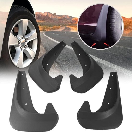 Fender Guards - 4 STKS Universele Auto Spatbord Guards - Slijtvaste ...