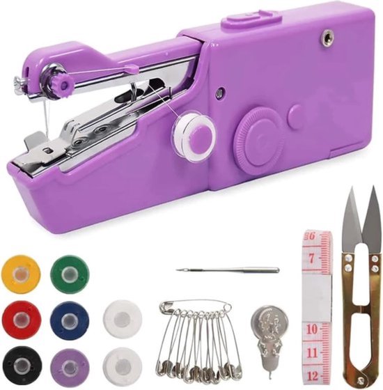 Handnaaimachine - Mini naaimachine - Hand naaimachine - Must have om te ...