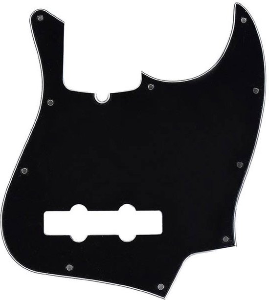 Fender 991351000 pickguard Standard Jazz Bass®, 10 screw holes, 3- ply ...