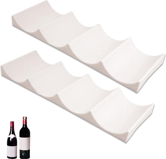 Flessenhouder koelkast - flessenorganizer, kast, bierhouder - 2 stuks ...