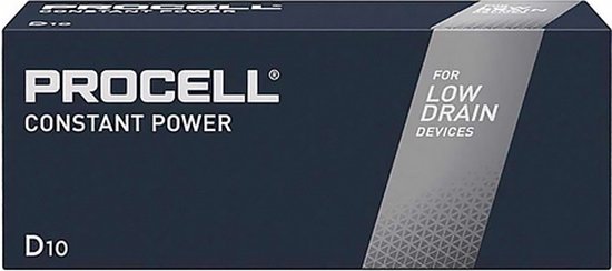 Duracell Procell D-CELL LR20 10 stuks - Batterij - Batterijen - DCELL | bol