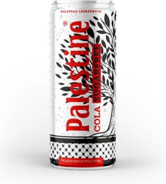 Palestine Drinks® - Palestine Cola sans sucre - Boisson gazeuse ...