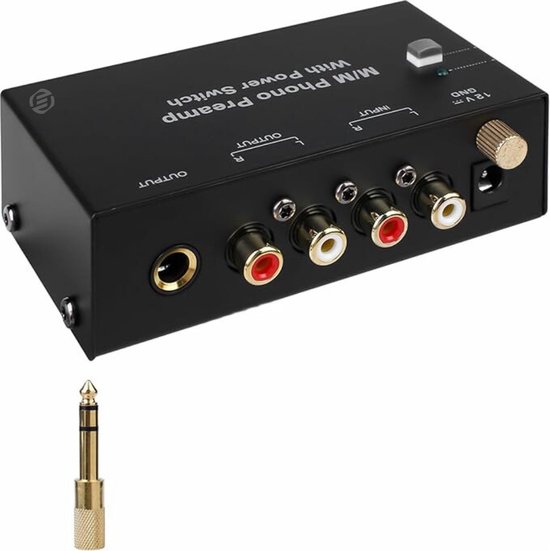 Equivera phono voorversterker - Phono Record Player Preamplifier ...