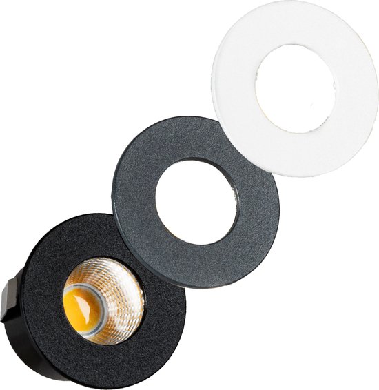 LED's Light PRO mini inbouwspot 3 cm - Voor overkapping, veranda's en ...