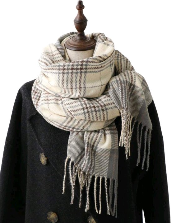 DEETJE – Wintersjaal - Dames Sjaal - Winter Fashion - Sjaal Dames - Herfst Sjaal -... | bol