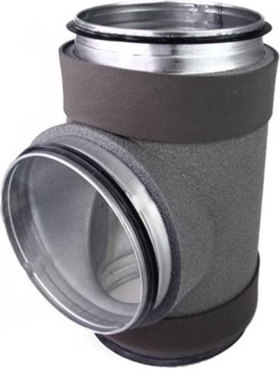 Thermoduct geÃ¯soleerd T-stuk diameter 315 mm - 160 mm (90 graden) | bol