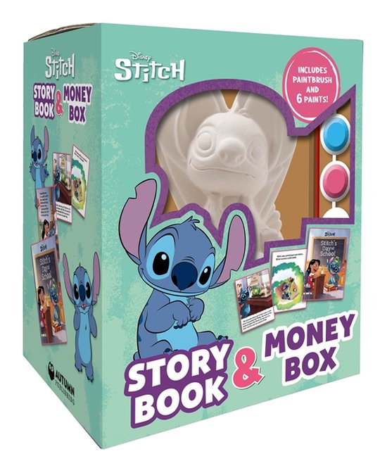 Disney Stitch: Story Book & Money Box | 9781837951994 | Boeken | bol
