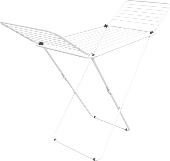 Droogrek XXL met Wielen - 20 Meter Droogruimte, Kreukvrije Draden ...