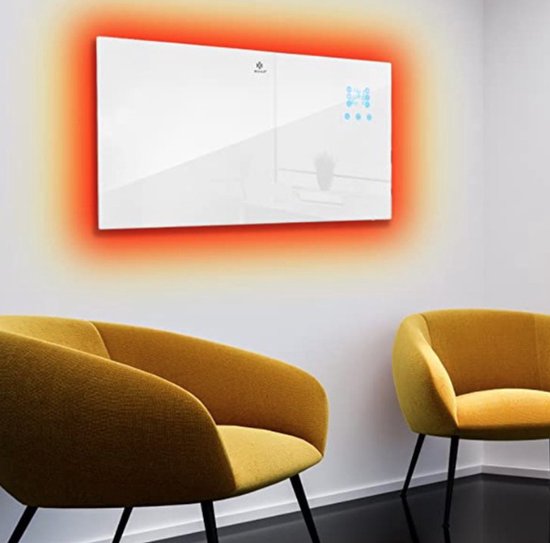 Slimme Verwarmer, Smart Glazen convector, glazen verwarming ...