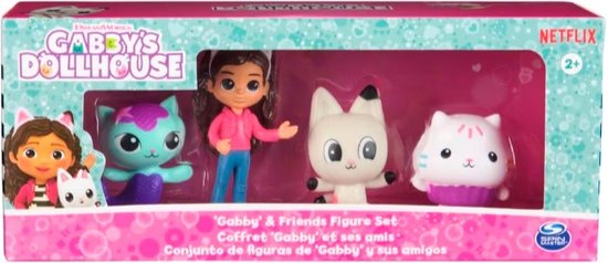 Gabby's Dollhouse Gabby & Friends Figure Set | bol