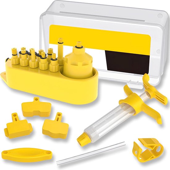 Bicycle Brake Bleed Kit - Mineral Oil Vent - Hydraulic Disc Brakes MTB ...