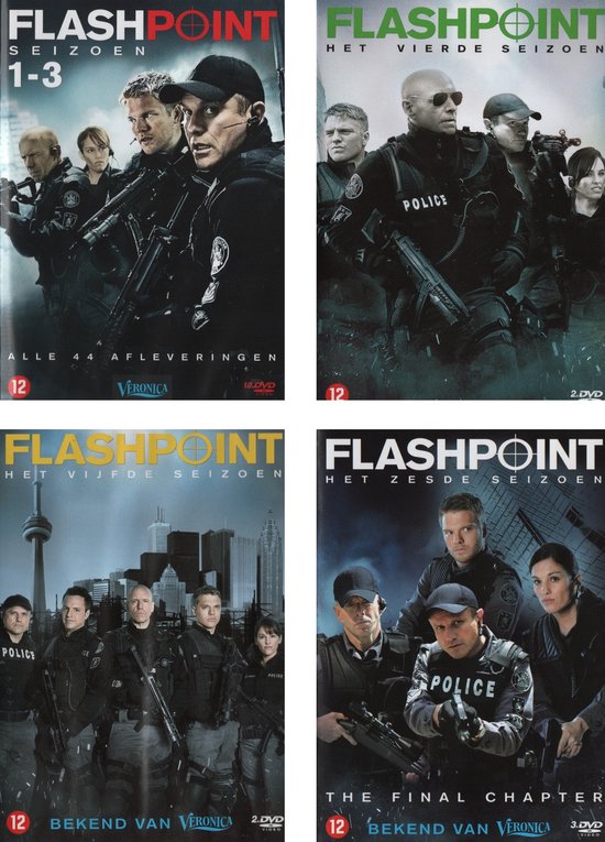 Flashpoint - Seizoen 1 t/m 6 (Complete Serie) (Dvd), Enrico Colantoni | Dvd's | bol