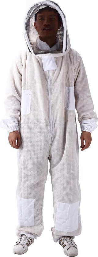 Professioneel Geventileerd Imkerpak - Bijenteeltbenodigdheden - 3-laags ...