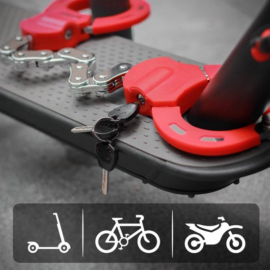 Handboeislot - Handboei slot - Voor elektrische step - Veligheid - Slot ...