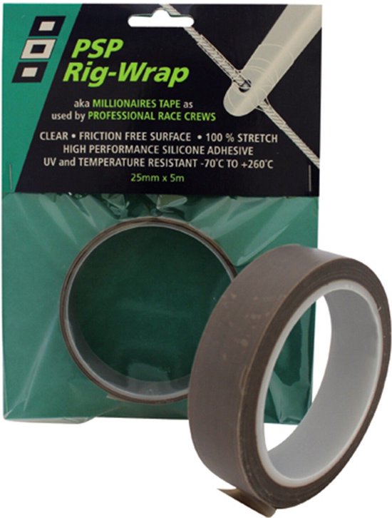 PSP transparante Rig Wrap siliconen Tape 25mm x 5m | bol