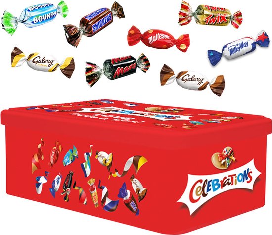 Mars Celebrations Collection Box "Love inside a box!" - chocoladecadeau ...