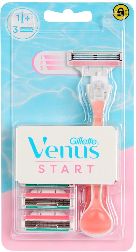Venus Start - Shaver + 3 Heads | bol