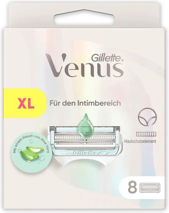 Gillette Venus intimate satin xl pack 8 stuks voordeelverpakking | bol