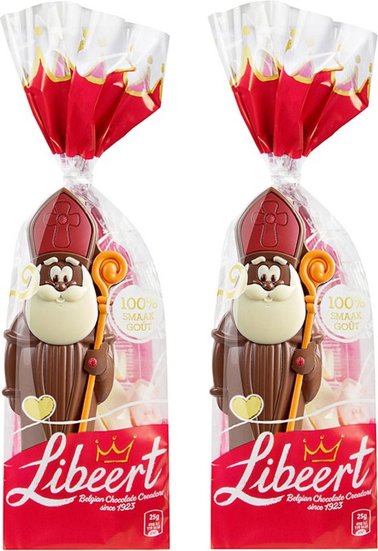 Libeert Sint melkchocolade met guimauves - 2 zakken - chocolade van ...
