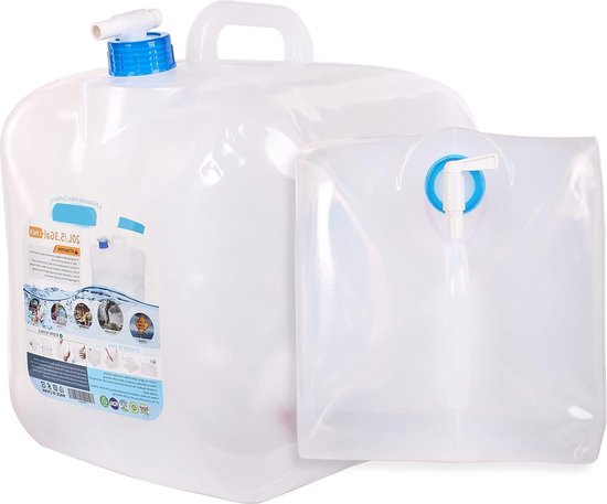 oCreon BPA-vrij Inklapbaar Waterreservoir met Pennen - Opvouwbare ...