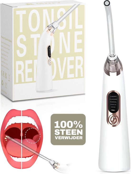 Outfy® Elektrische Amandelsteenverwijderaar - Tonsil stone remover ...
