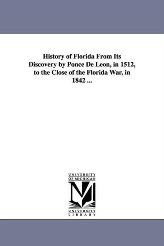 History of Florida | 9781425536787 | George Rainsford Fairbanks ...