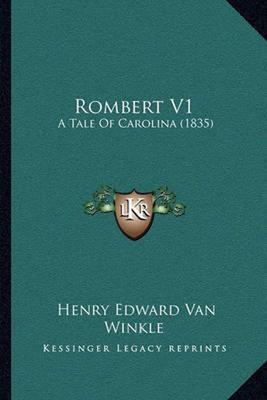 Rombert V1 Rombert V1, Henry Edward van Winkle | 9781165782246 | Boeken ...