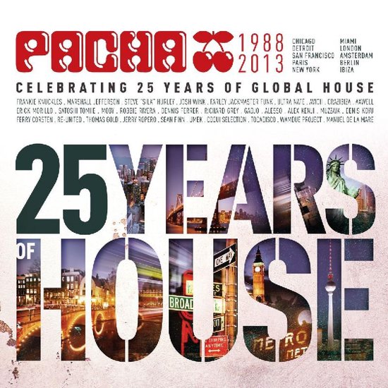 Pacha - 25 Years Of House, various artists | CD (album) | Muziek | bol